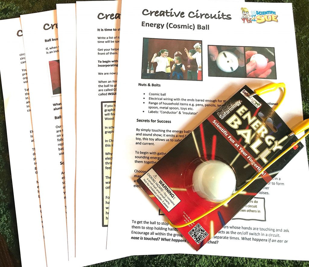 COSMIC ENERGY BALL - Scientific fun at your finger tips - Science2Life