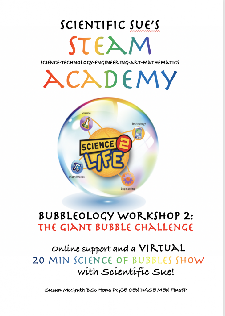 BUBBLEOLOGY WORKSHOP 2: The Giant Bubble Challenge - Science2Life